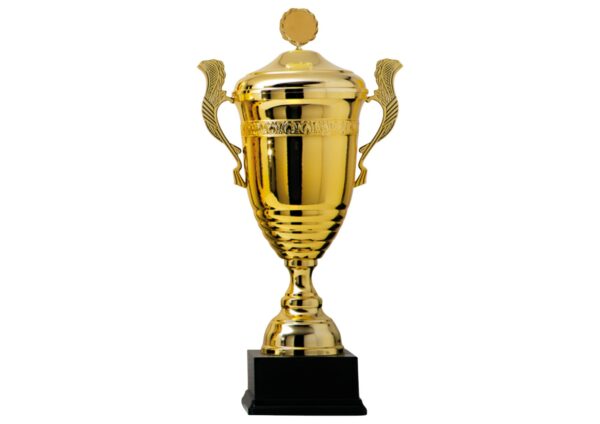 Beker goud - De Gouden Plak